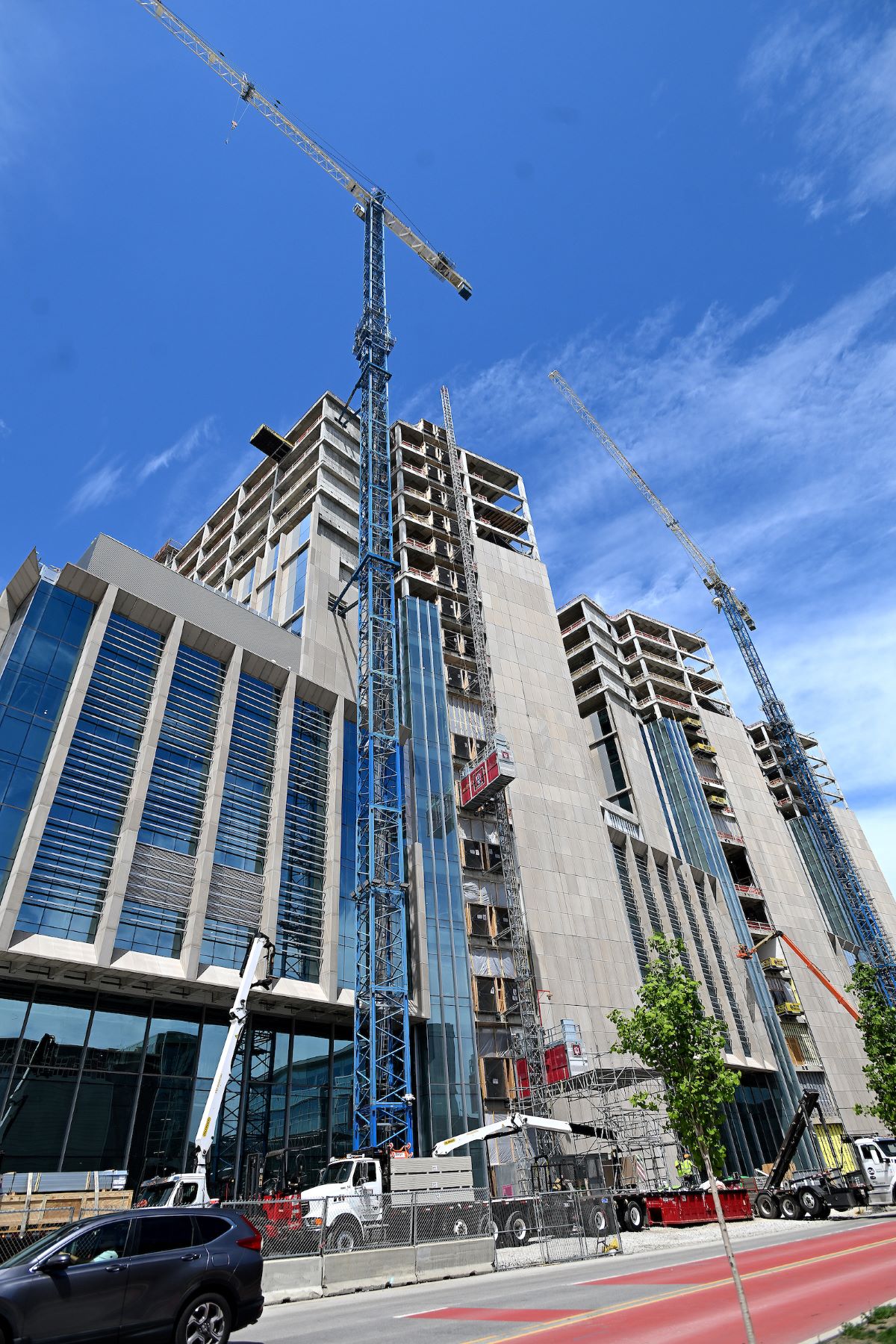 Construction on $4.3B downtown IU Health hospital complex nears halfway ...