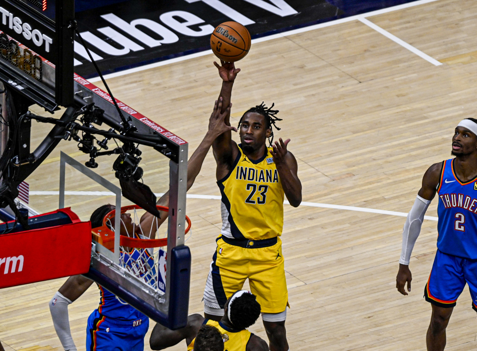 Game 7 between Pacers, Thunder draws largest NBA Finals audience in 6 ...