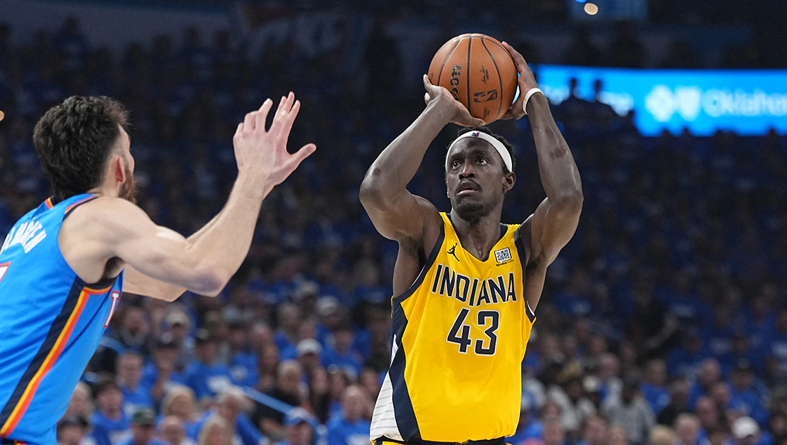 Pacers fall in Oklahoma City as Thunder pull even in NBA Finals ...