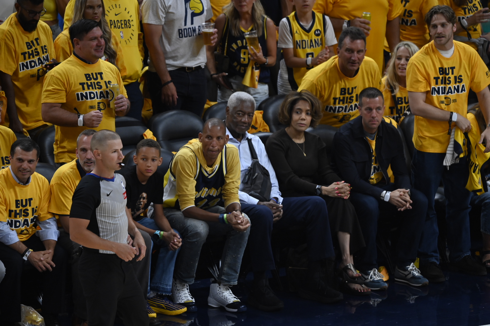 Caitlin Clark, Reggie Miller, Oscar Robertson among those in crowd for ...