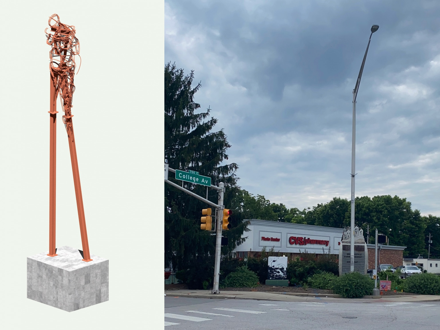 Sculpture standing 30 feet tall planned in Broad Ripple – Indianapolis ...