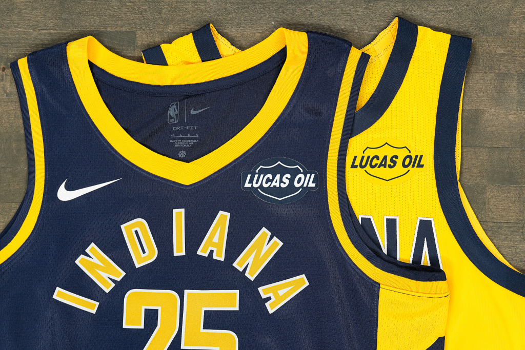 Indiana Pacers announce Lucas Oil as new jersey patch sponsor ...