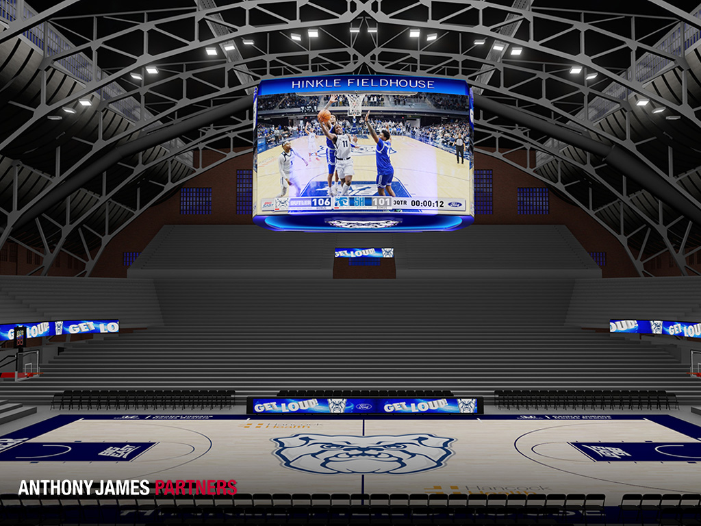 Hinkle Fieldhouse to get huge new scoreboard as part of digital upgrade ...