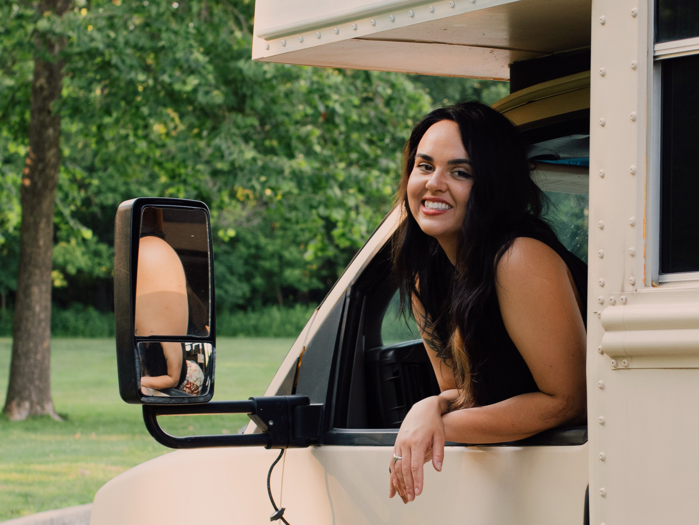 IBJ Podcast: She kept her job but hit the road, lived in a school bus ...