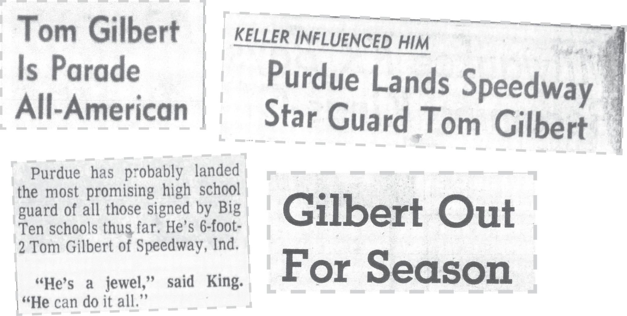 Mark Montieth: Speedway’s Tom Gilbert was billed as Purdue’s next hoops ...