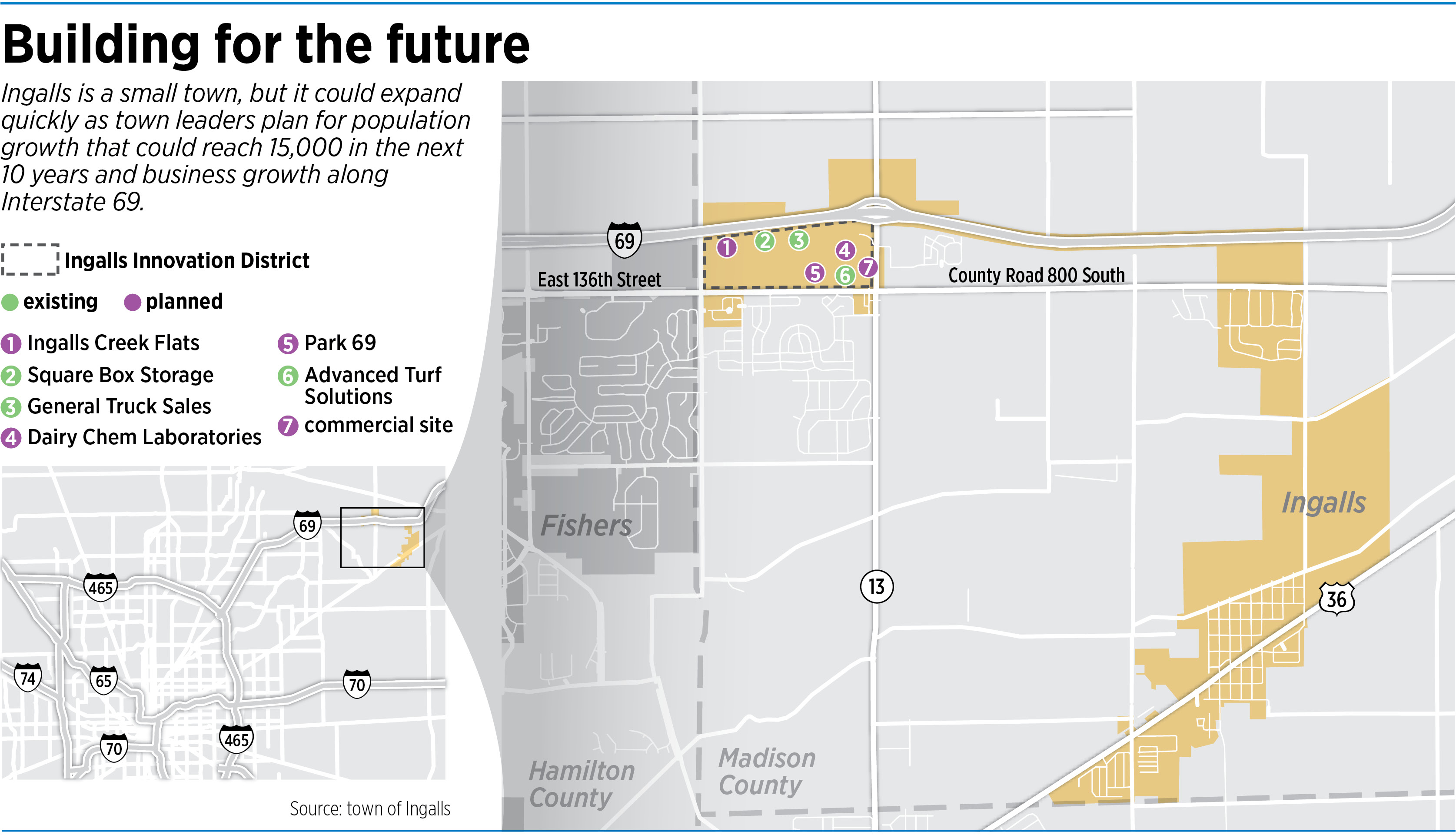 Ingalls is planning to be next I-69 boom town – Indianapolis Business ...