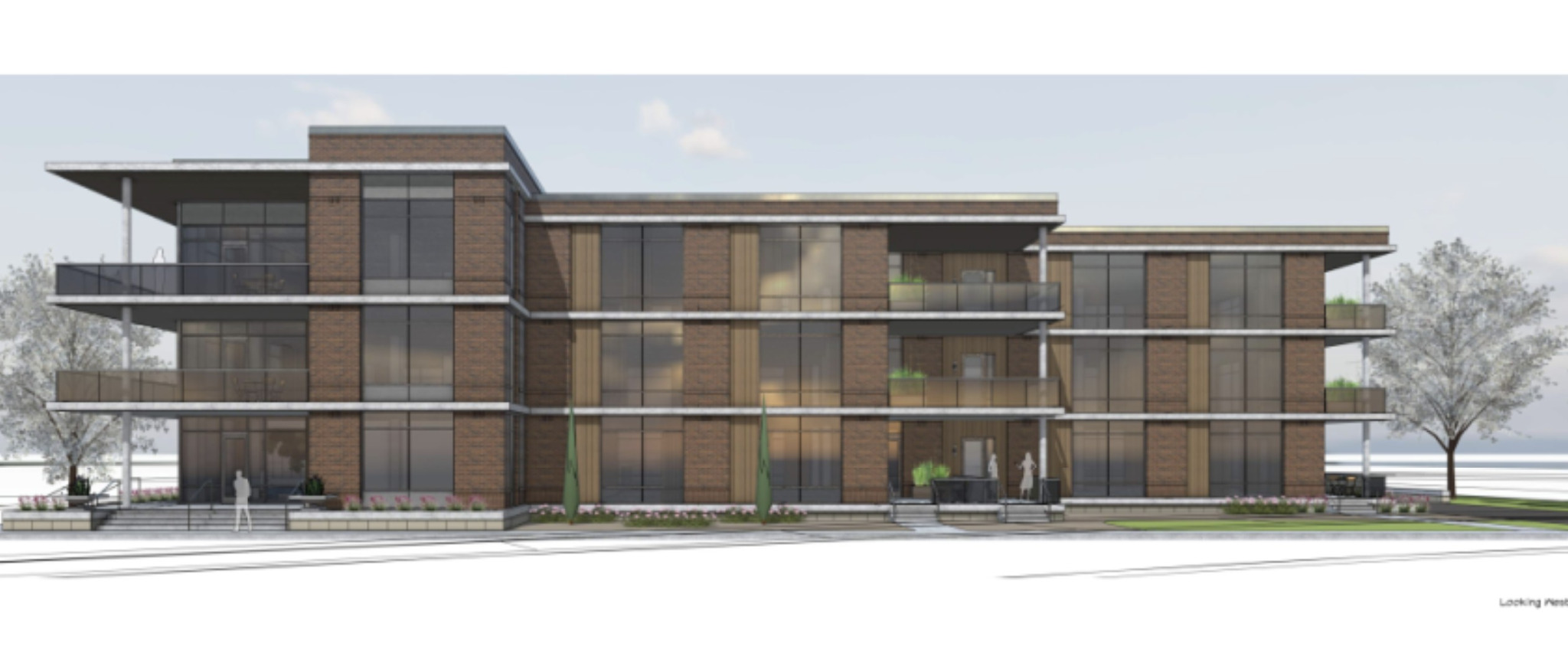 3-story condominium building planned alongside Merchants Bank HQ in ...