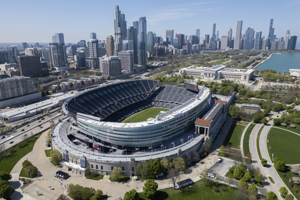 Gov. Braun says he’ll work to build Chicago Bears a stadium in ...