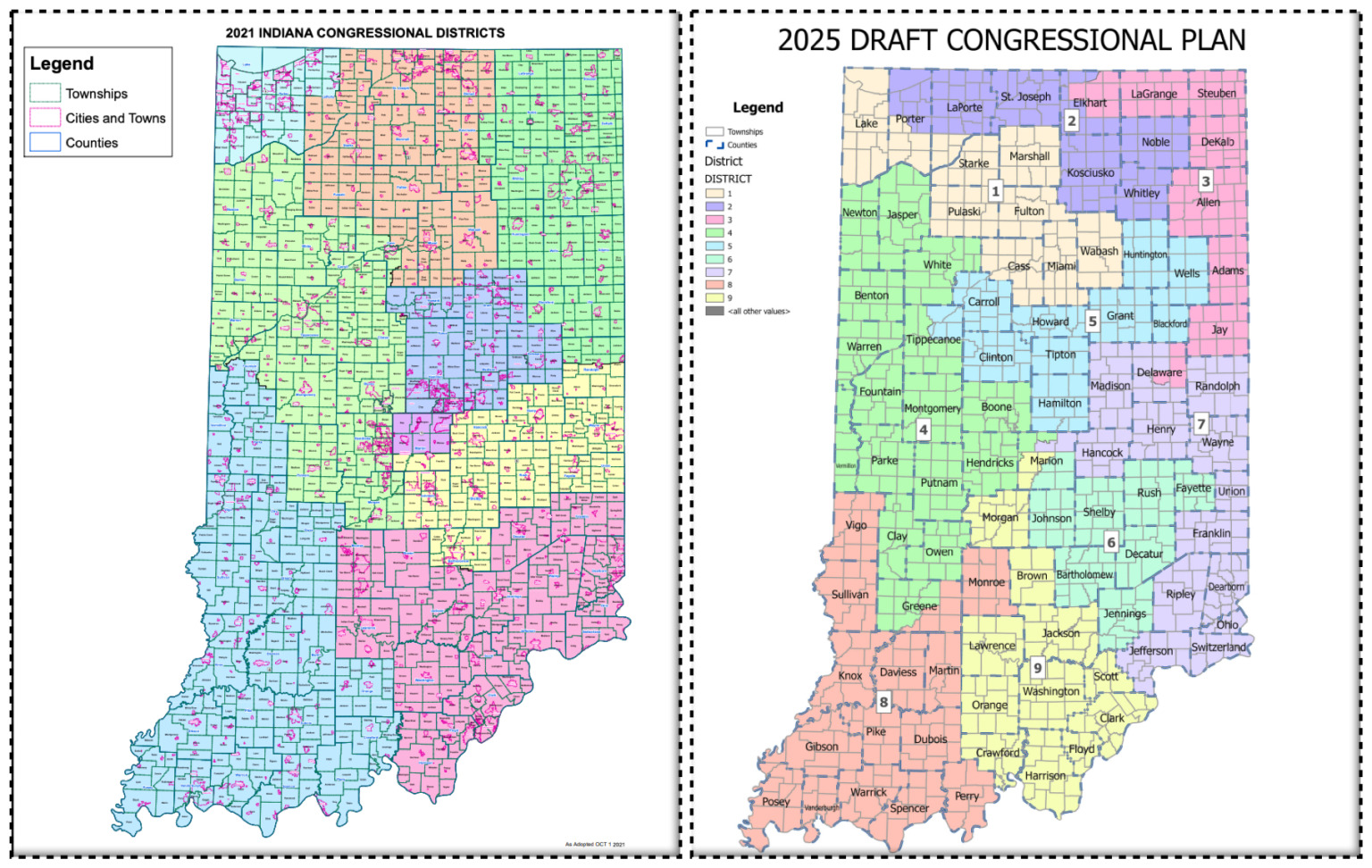 Indiana House Democrats, Republicans spar over redistricting as session ...