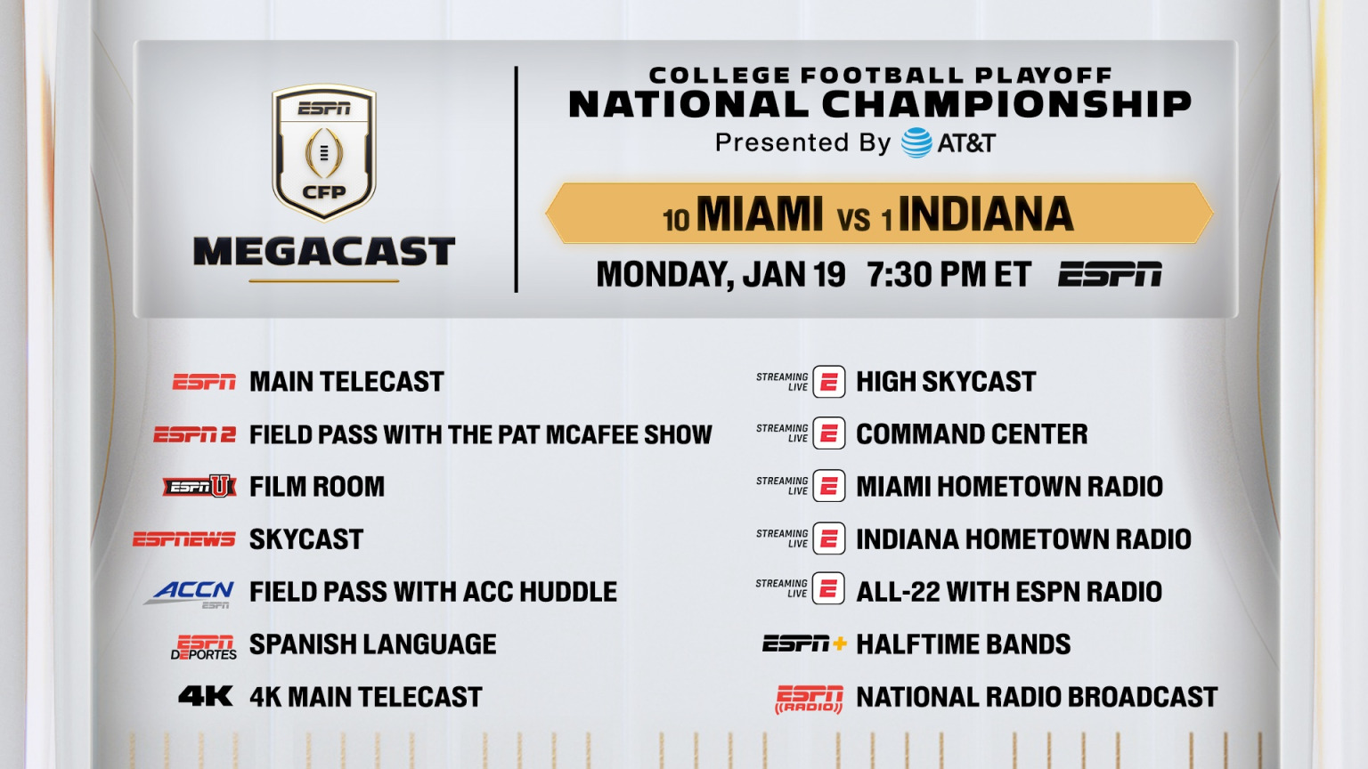 Looking for IU game commentator options? Alternate broadcasts feature ...
