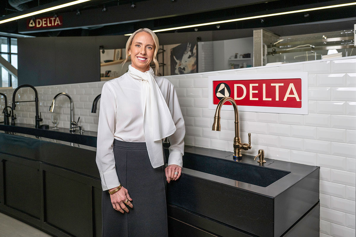 Results-oriented approach led President Jill Ehnes up Delta Faucet ...