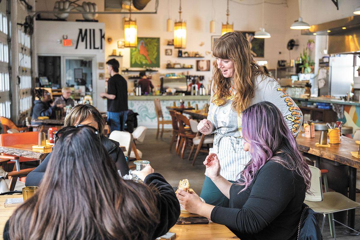 Chef Jonathan Brooks celebrates matriarchs as Milktooth shifts to ...