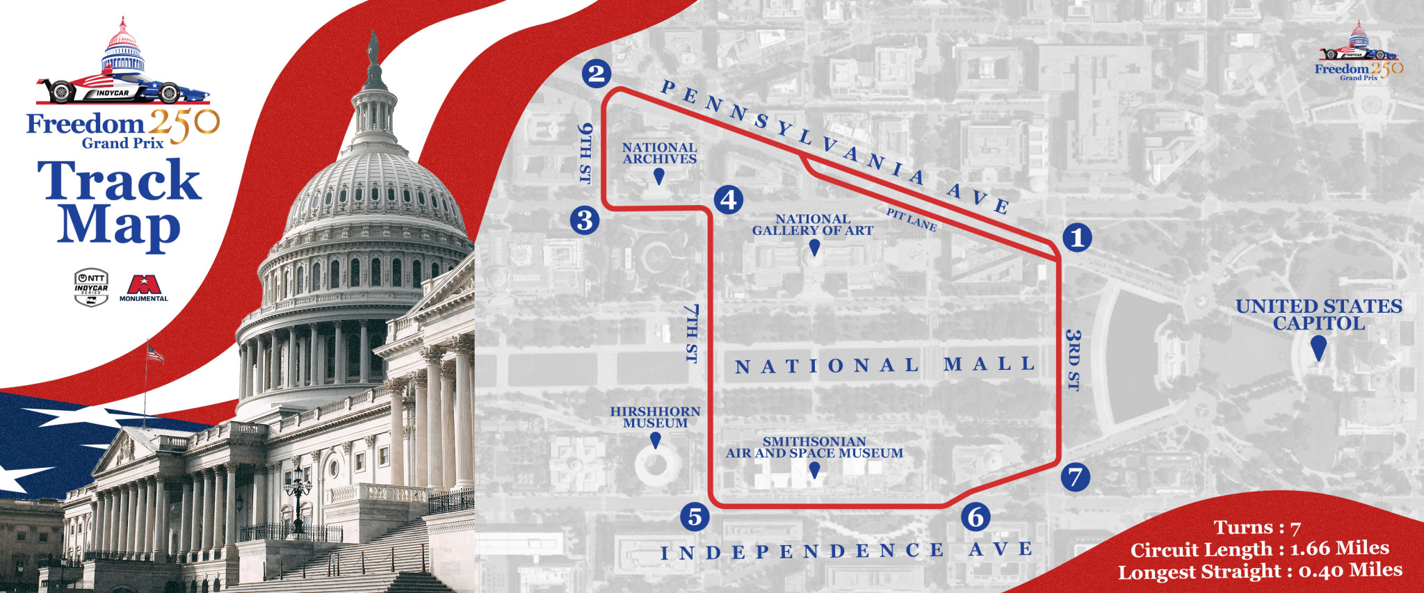 IndyCar unveils track layout for inaugural Freedom 250 – Indianapolis ...