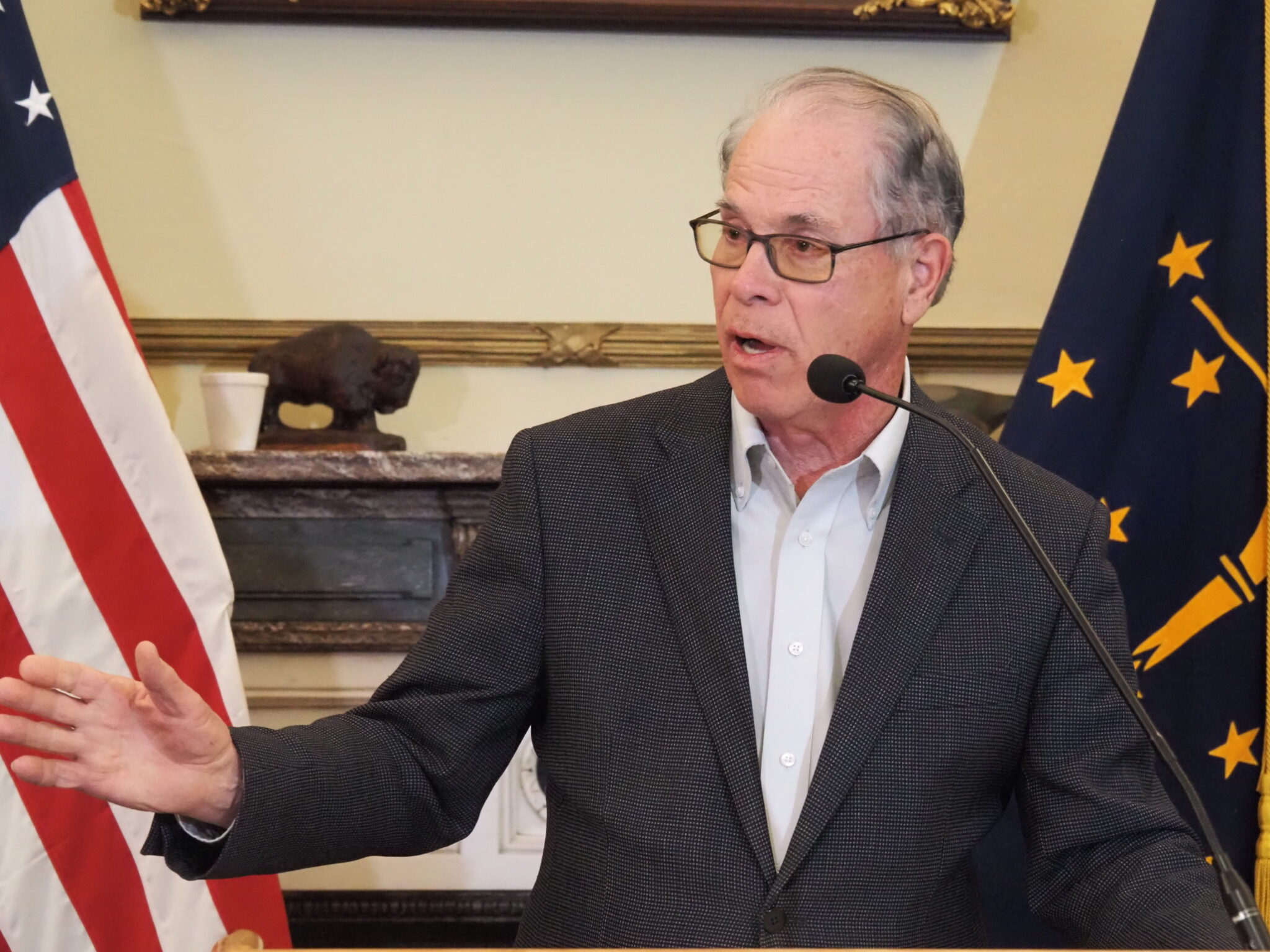 Indiana governor touts agency, agenda bill successes after session ...